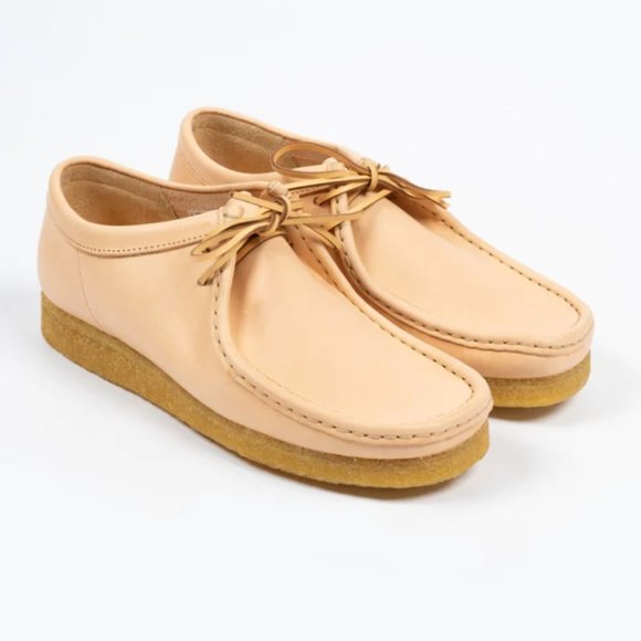 Clarks | Shoes | Clarks Wallabee Natural Veg Tan | Poshmark